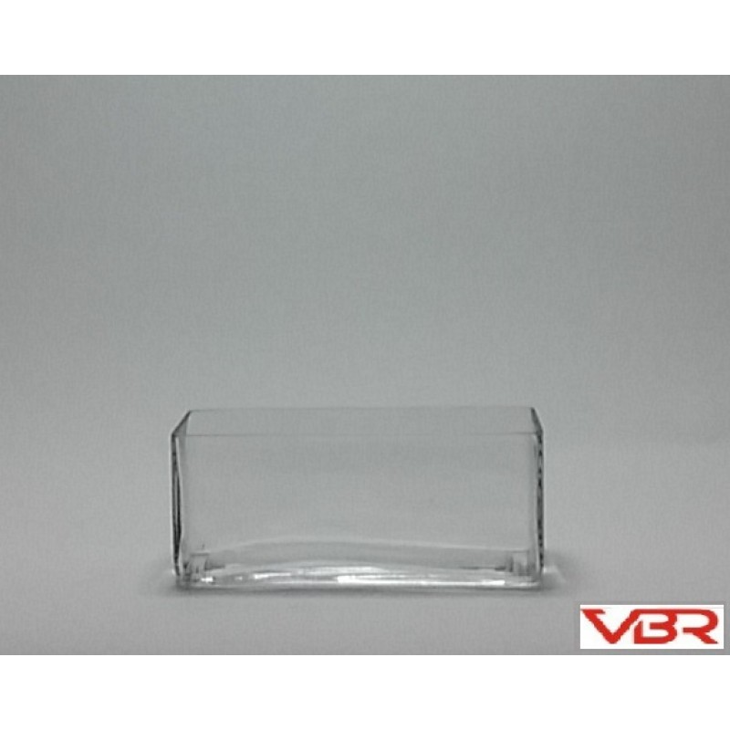 GLASS RECTANGLE VASE